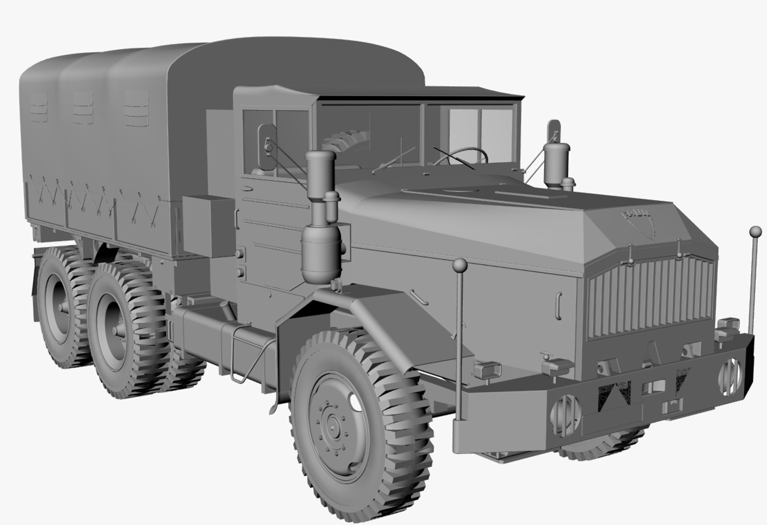 3d faun l908 6x6 1958