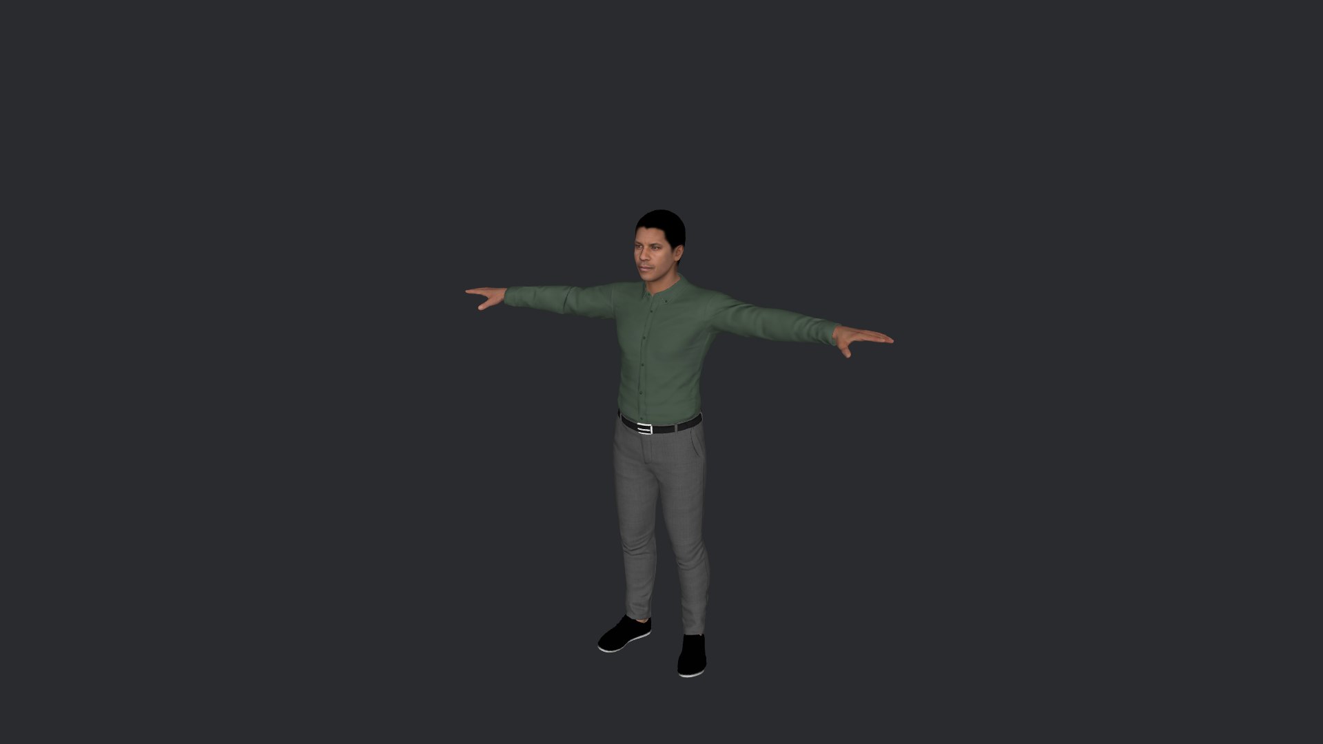 Denzel Washington Hyper Realistic Full Body Fully Rigged 3D Character ...