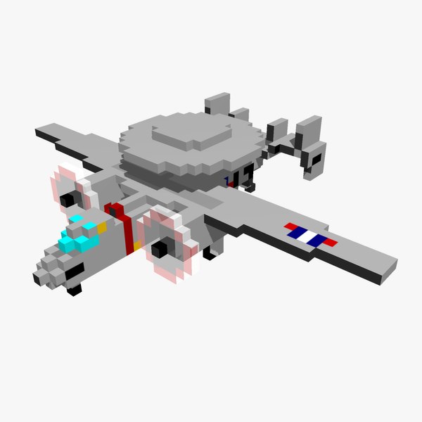 modelo 3d E2 Hawkeye - pixelated - TurboSquid 1920625