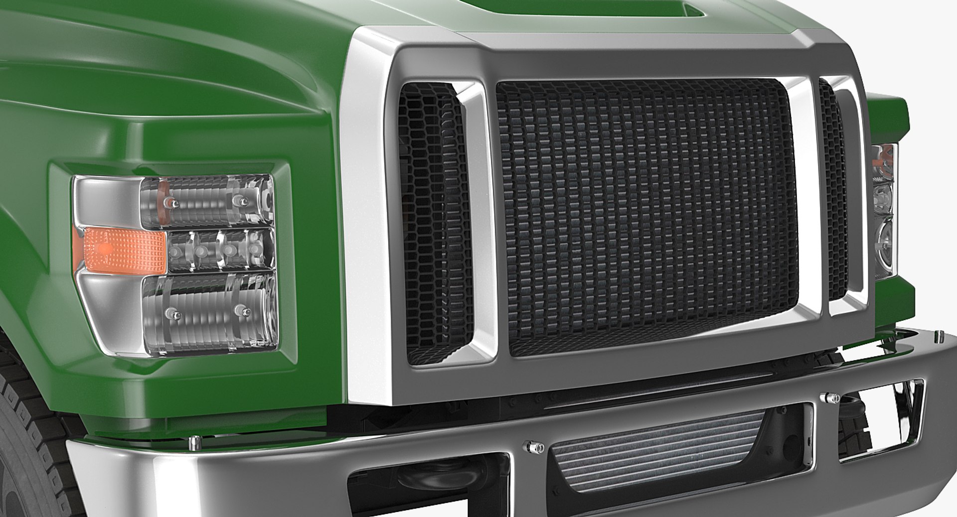 Crew cab chassis truck 3D model - TurboSquid 1356435