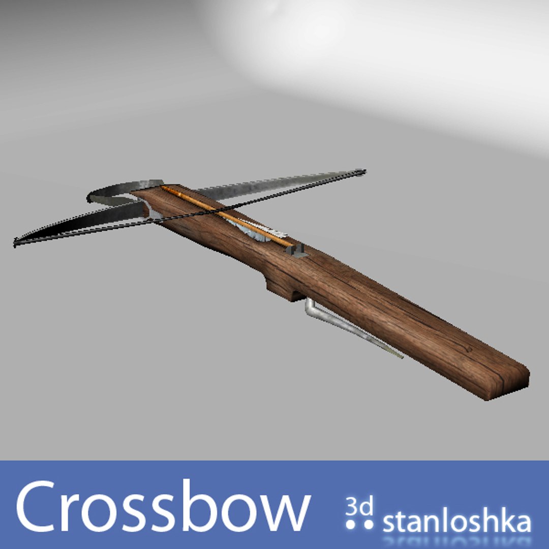 3ds max crossbow medieval
