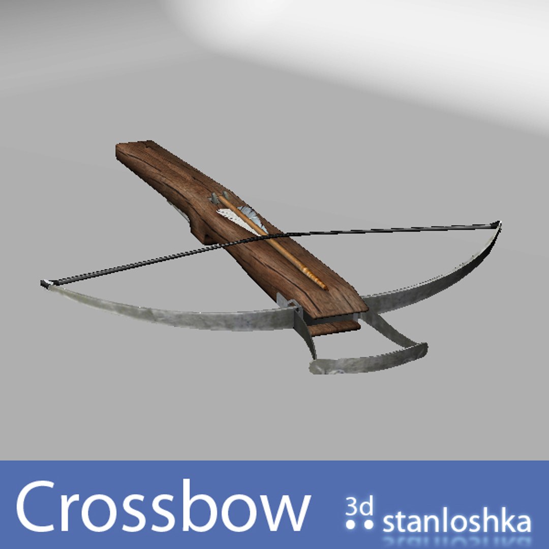 3ds max crossbow medieval