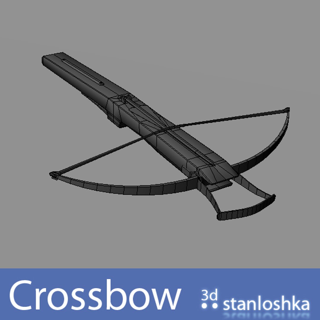 3ds max crossbow medieval