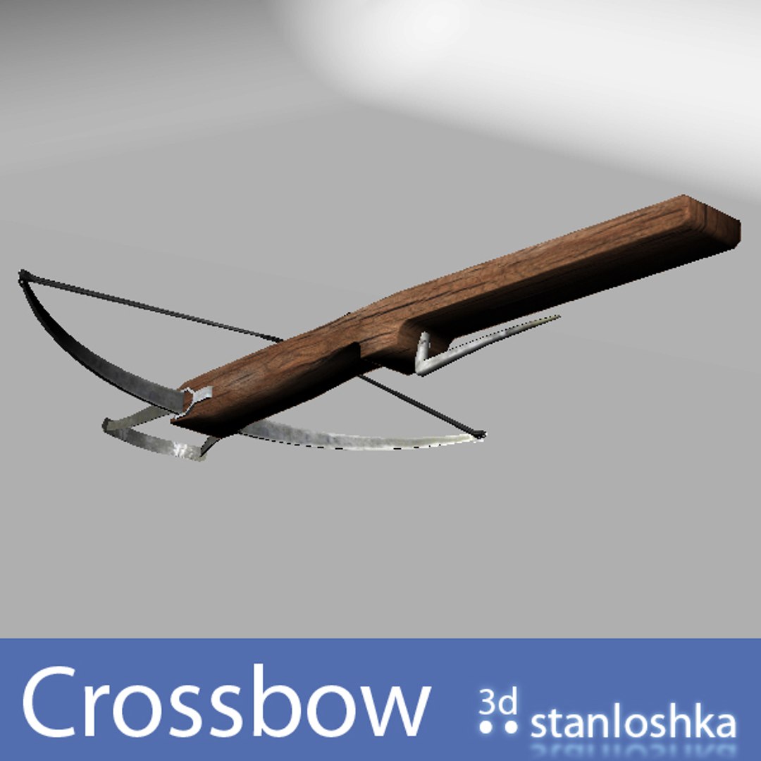 3ds max crossbow medieval