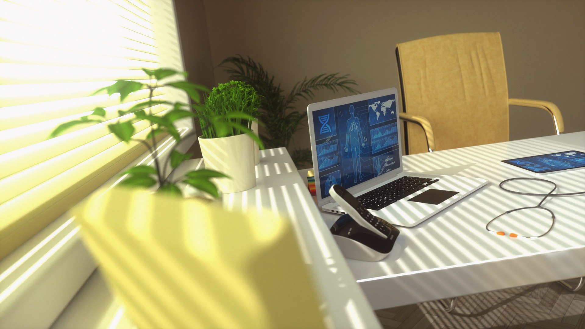 Doctor Office Pbr Octane 3D - TurboSquid 1602100