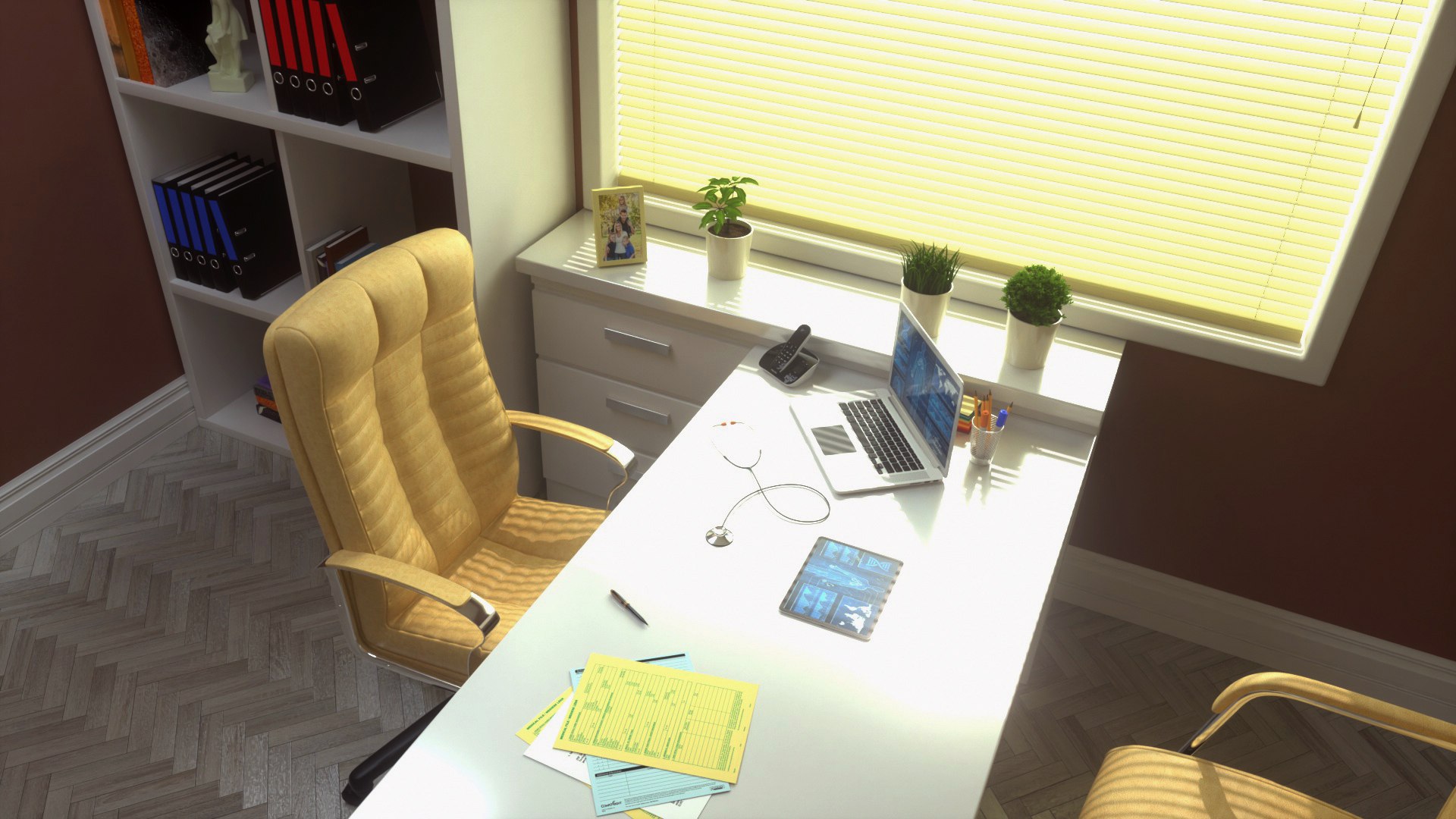 Doctor Office Pbr Octane 3D - TurboSquid 1602100