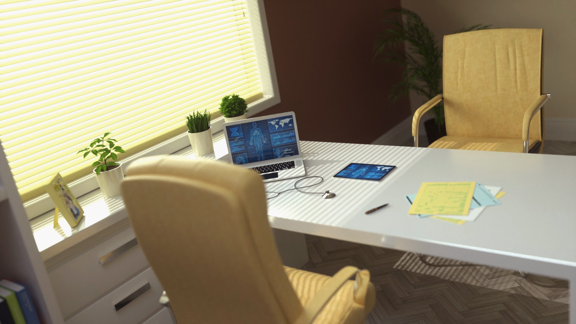 Doctor Office Pbr Octane 3D - TurboSquid 1602100