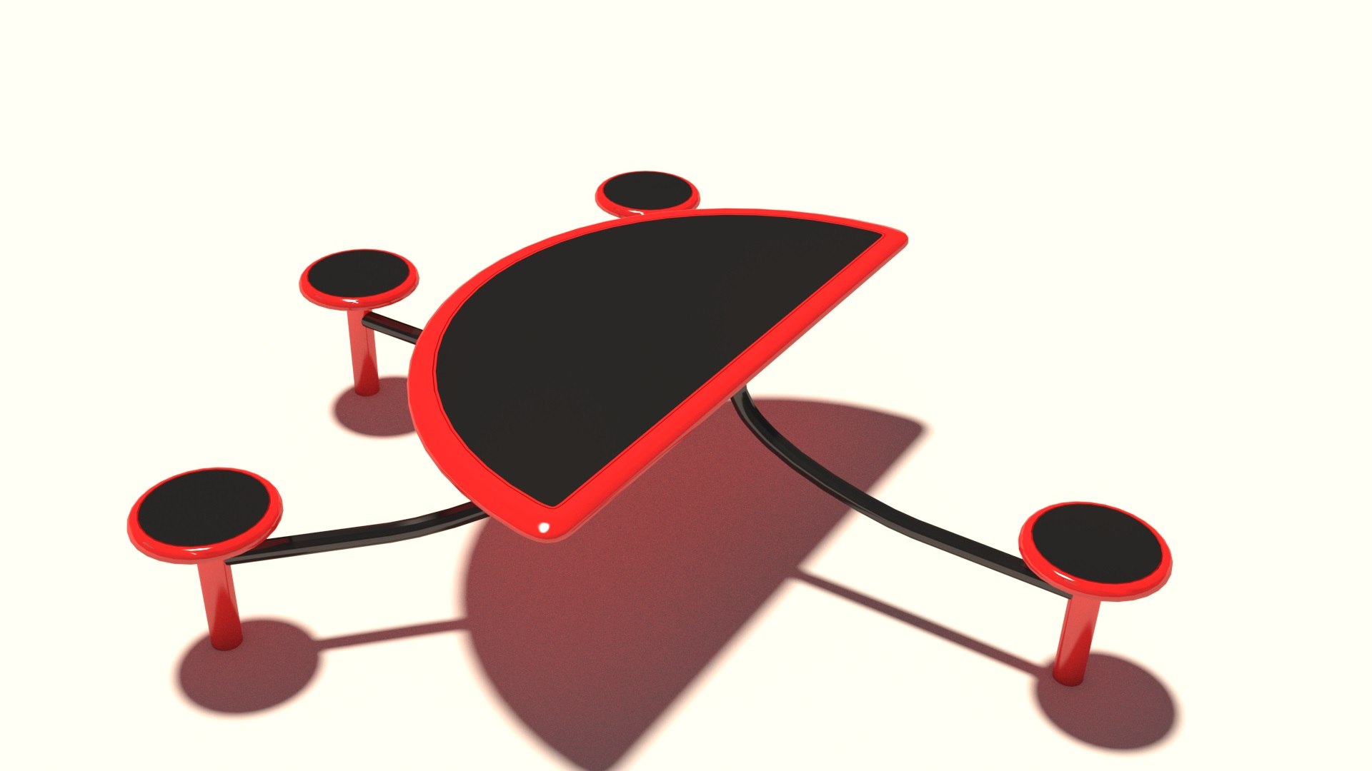 Table Prison 3D - TurboSquid 1559497