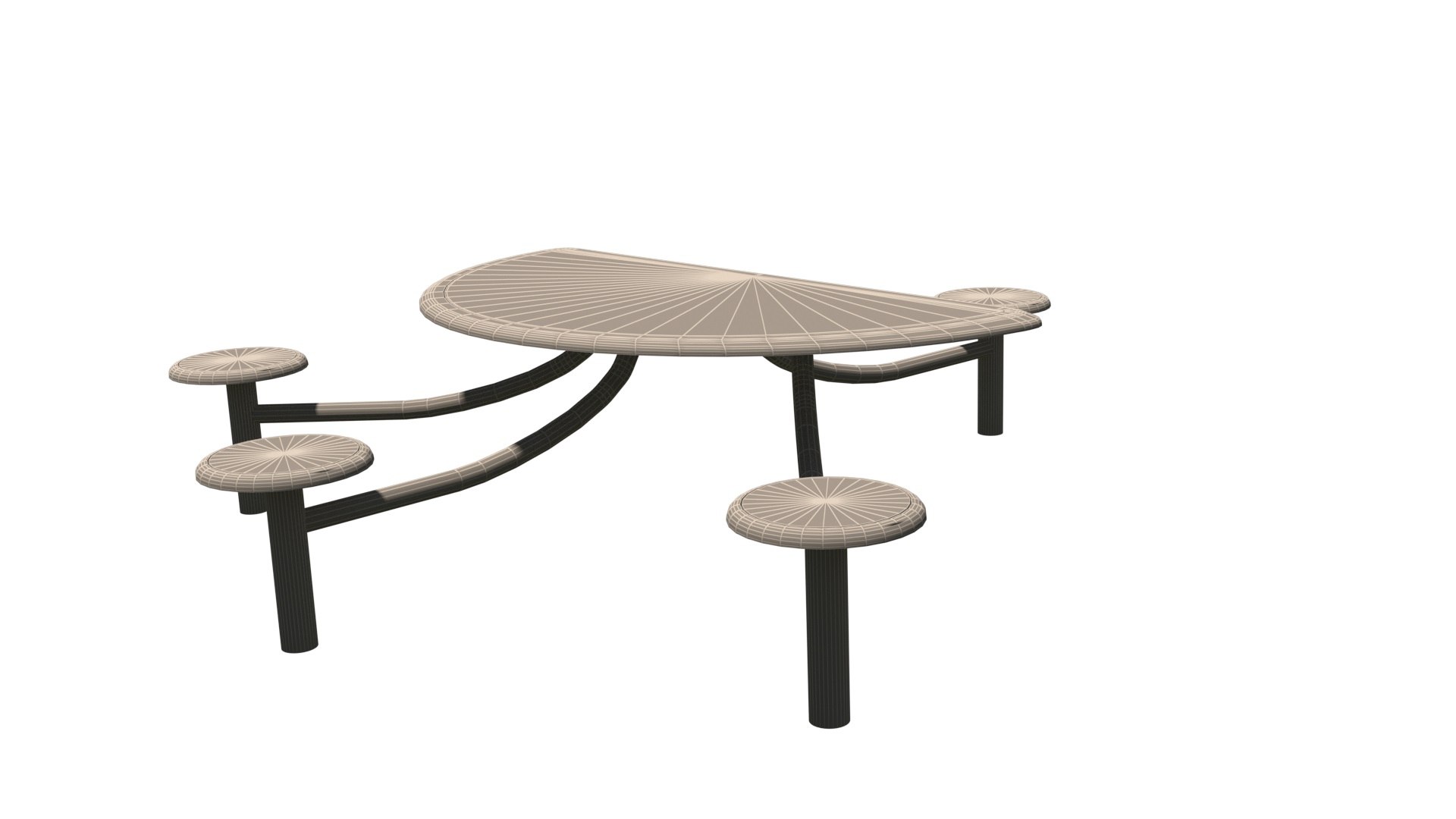 Table Prison 3D - TurboSquid 1559497