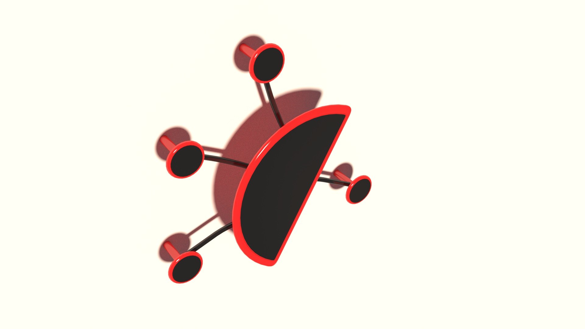 Table Prison 3D - TurboSquid 1559497