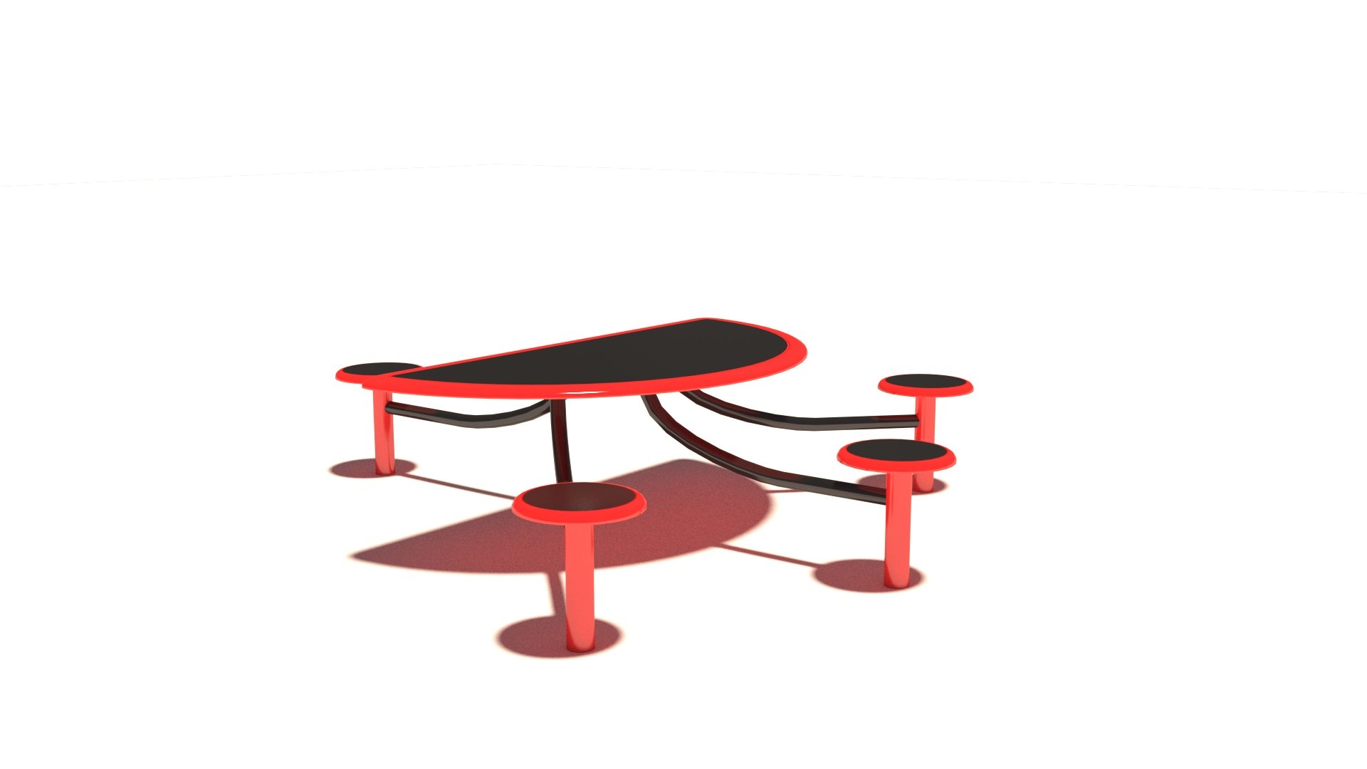 Table Prison 3D - TurboSquid 1559497