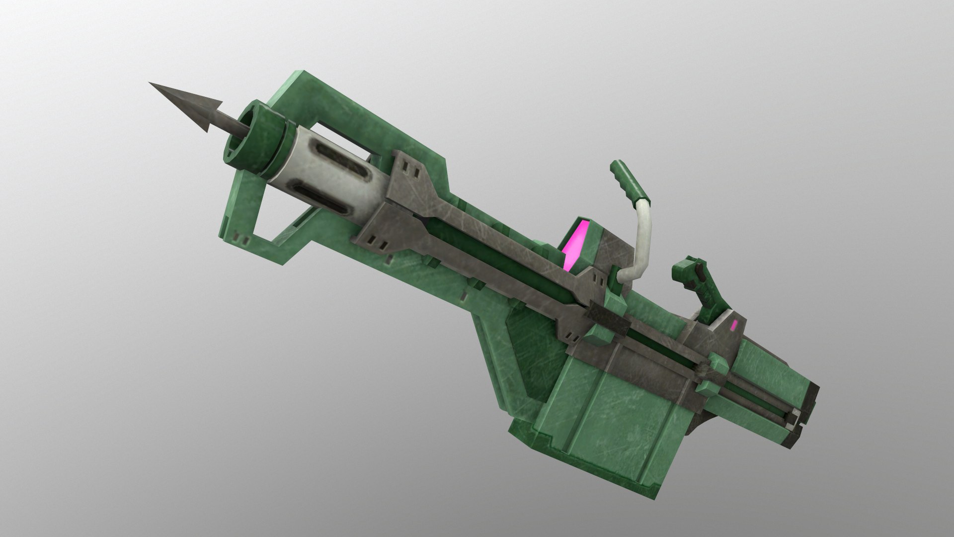 Harpoon Gun Level 2 Model - TurboSquid 2186818