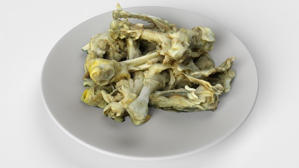 Chicken bones 3D model - TurboSquid 1674499