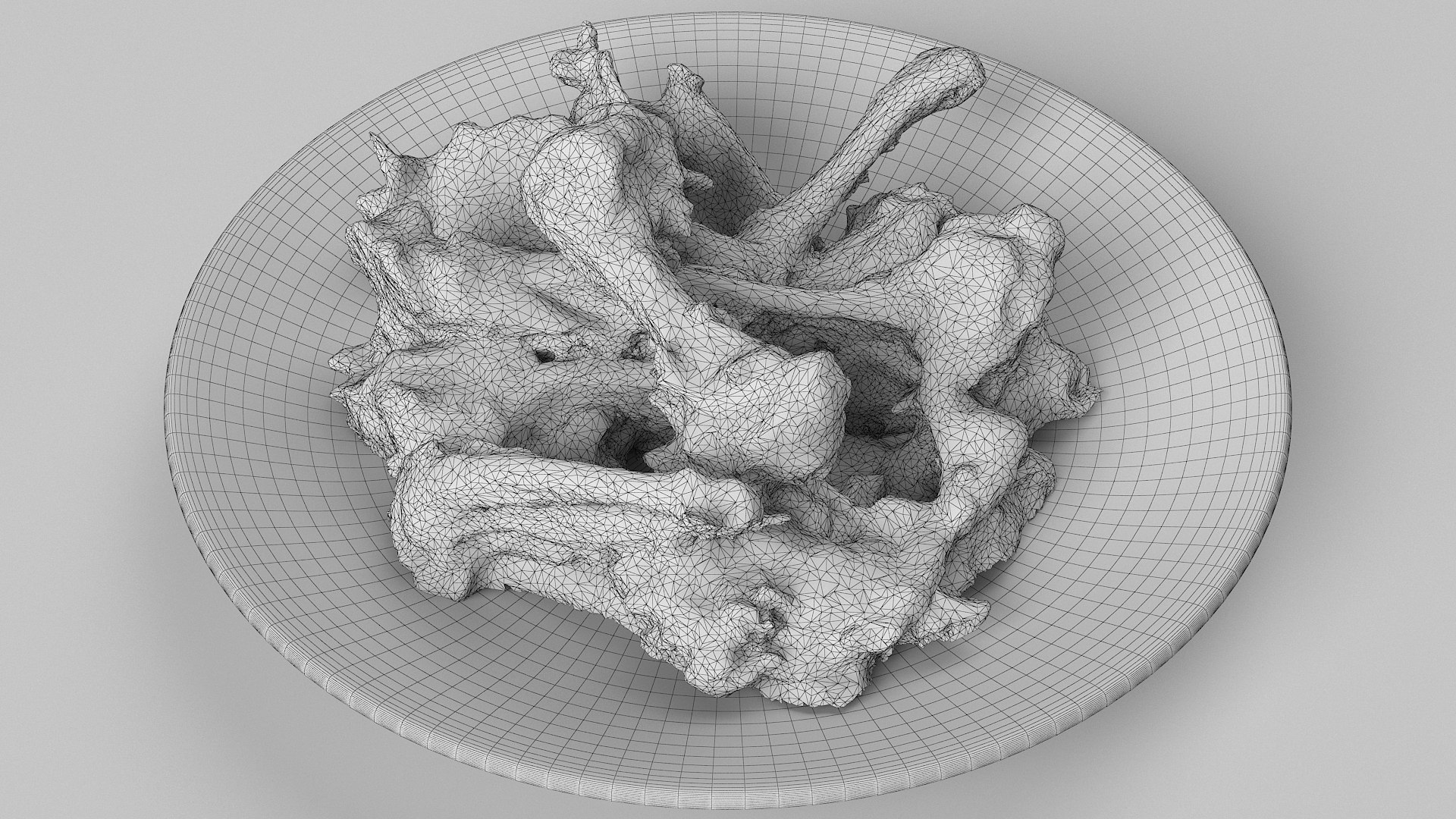 Chicken Bones 3D Model - TurboSquid 1674499