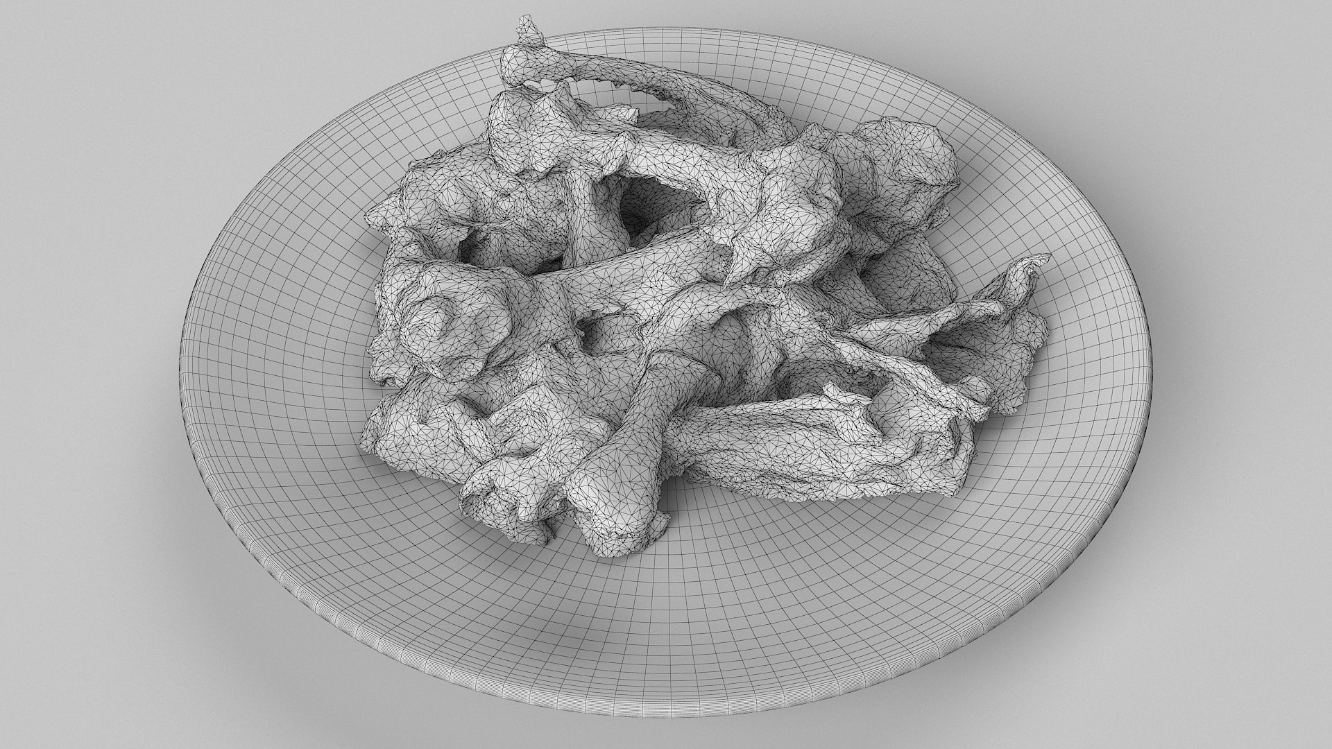 Chicken Bones 3D Model - TurboSquid 1674499
