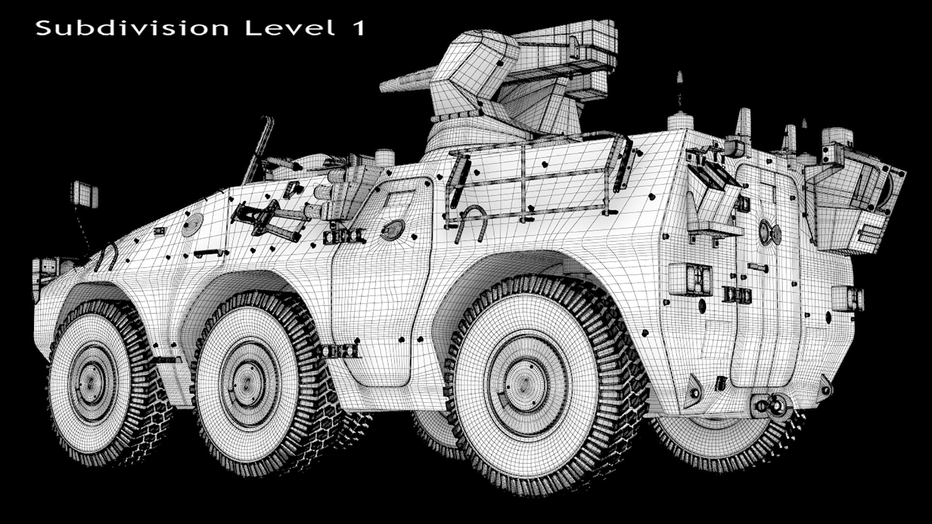 Puma 6x6 armored fighting vehicle 3D model - TurboSquid 1319566