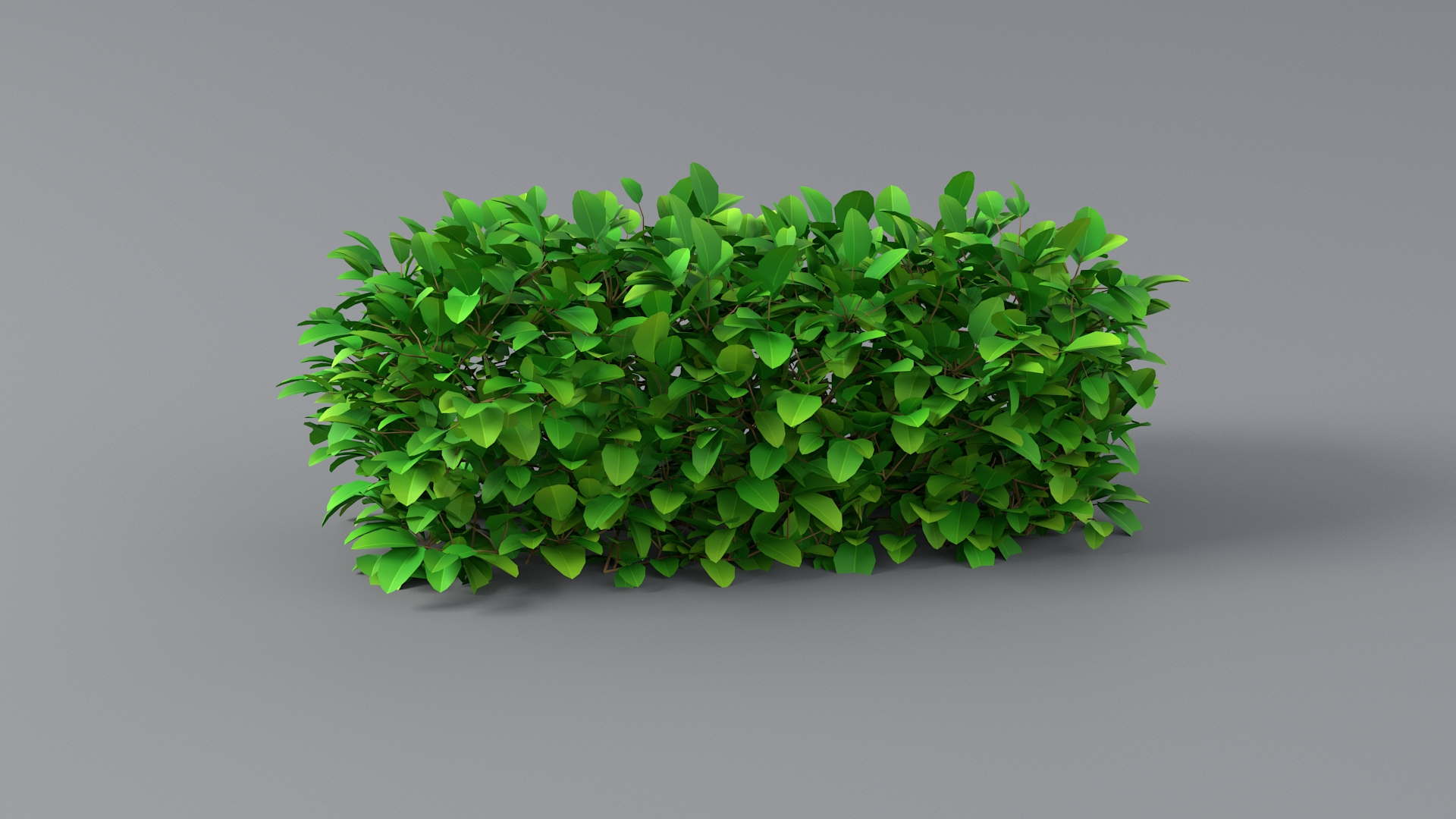 Cartoon Bush 03 3D - TurboSquid 1941417