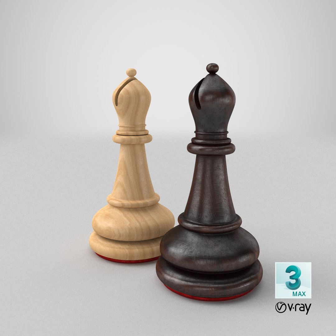 3D Chess Bishop - TurboSquid 1670909