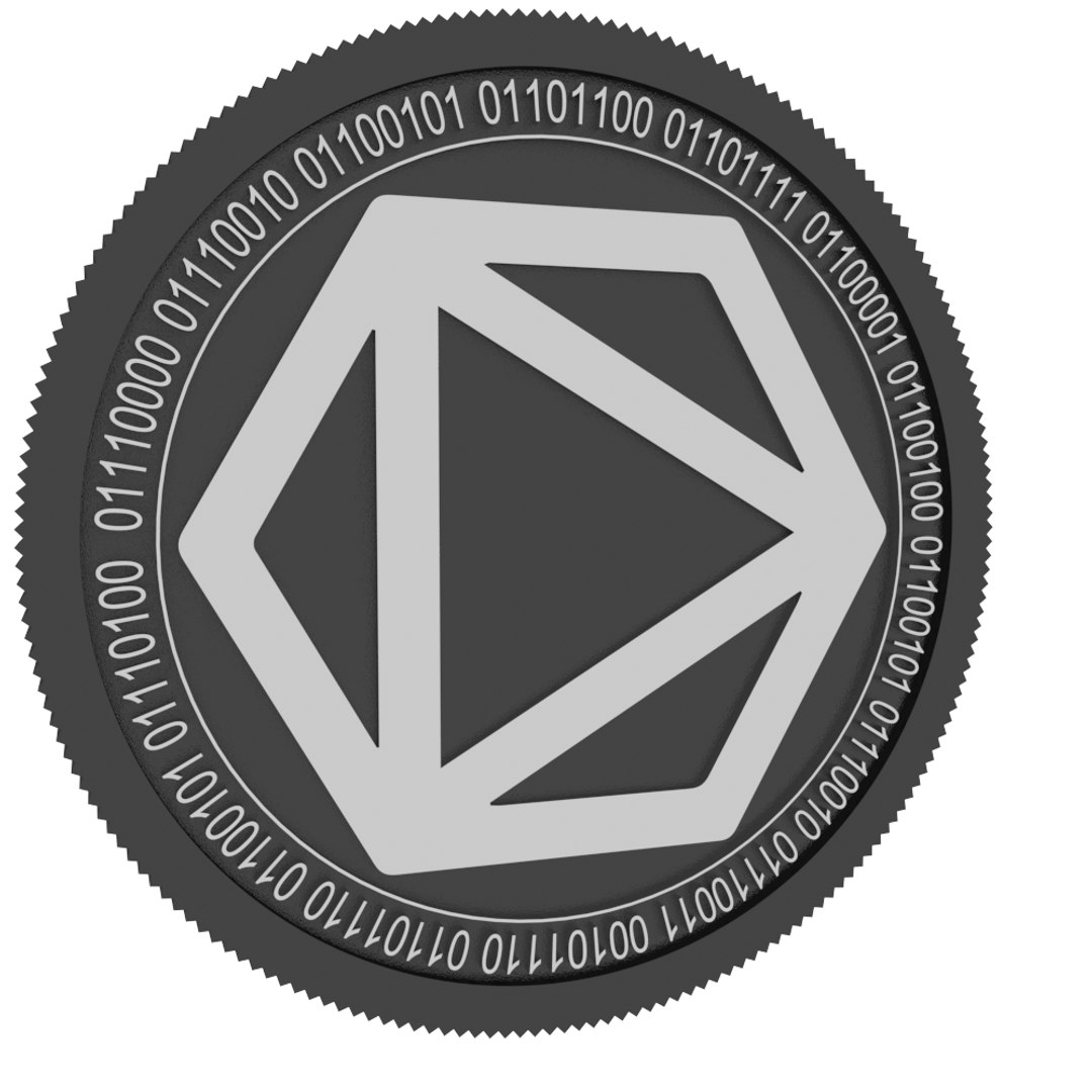 3D crysto cso black coin - TurboSquid 1602192