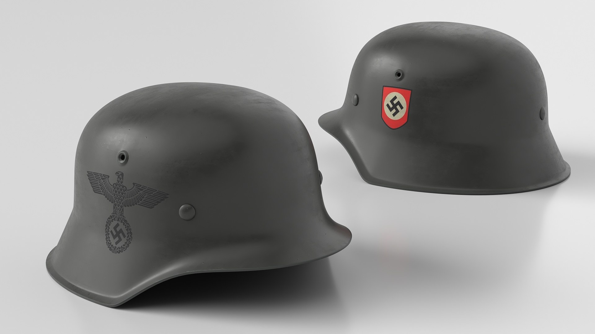 3D Wermacht M42 German Helmet World War II Model - TurboSquid 2381821