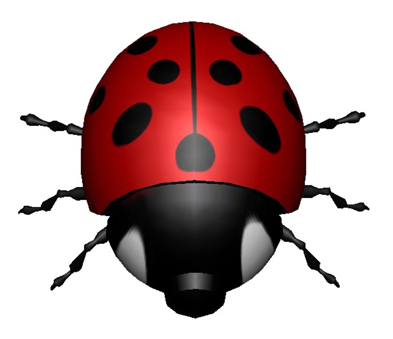 3D Lady Bug - TurboSquid 1260432