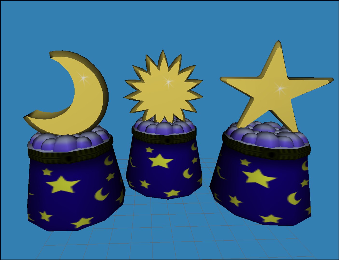 3d Celestial Boxes Polys