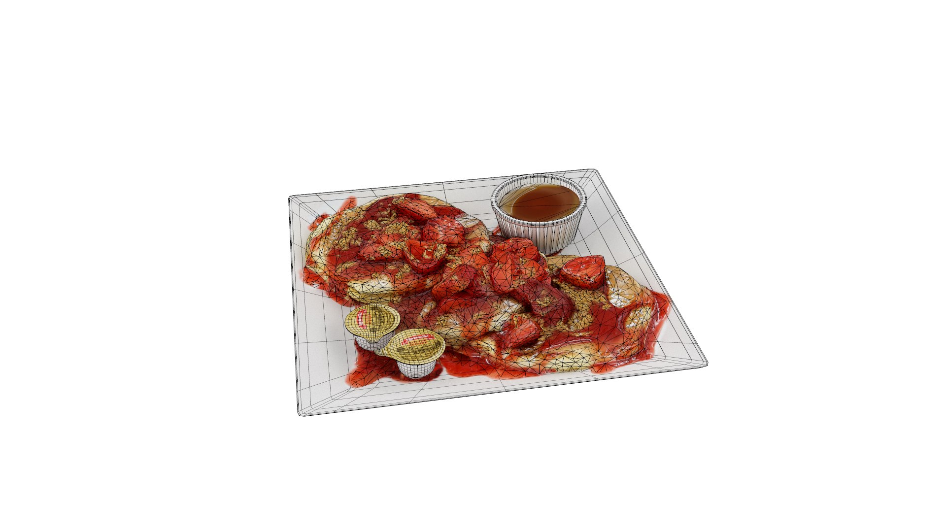 Strawberry Shortcake Pancakes 3D Model - TurboSquid 1702111