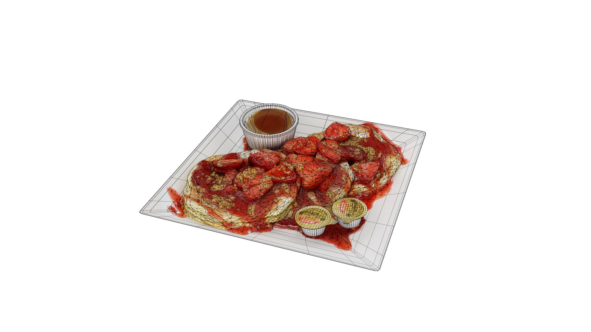 Strawberry Shortcake Pancakes 3D Model - TurboSquid 1702111