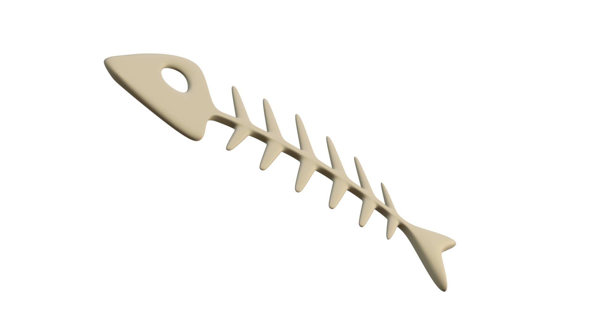 Fish Bone 3D Model - TurboSquid 2000086