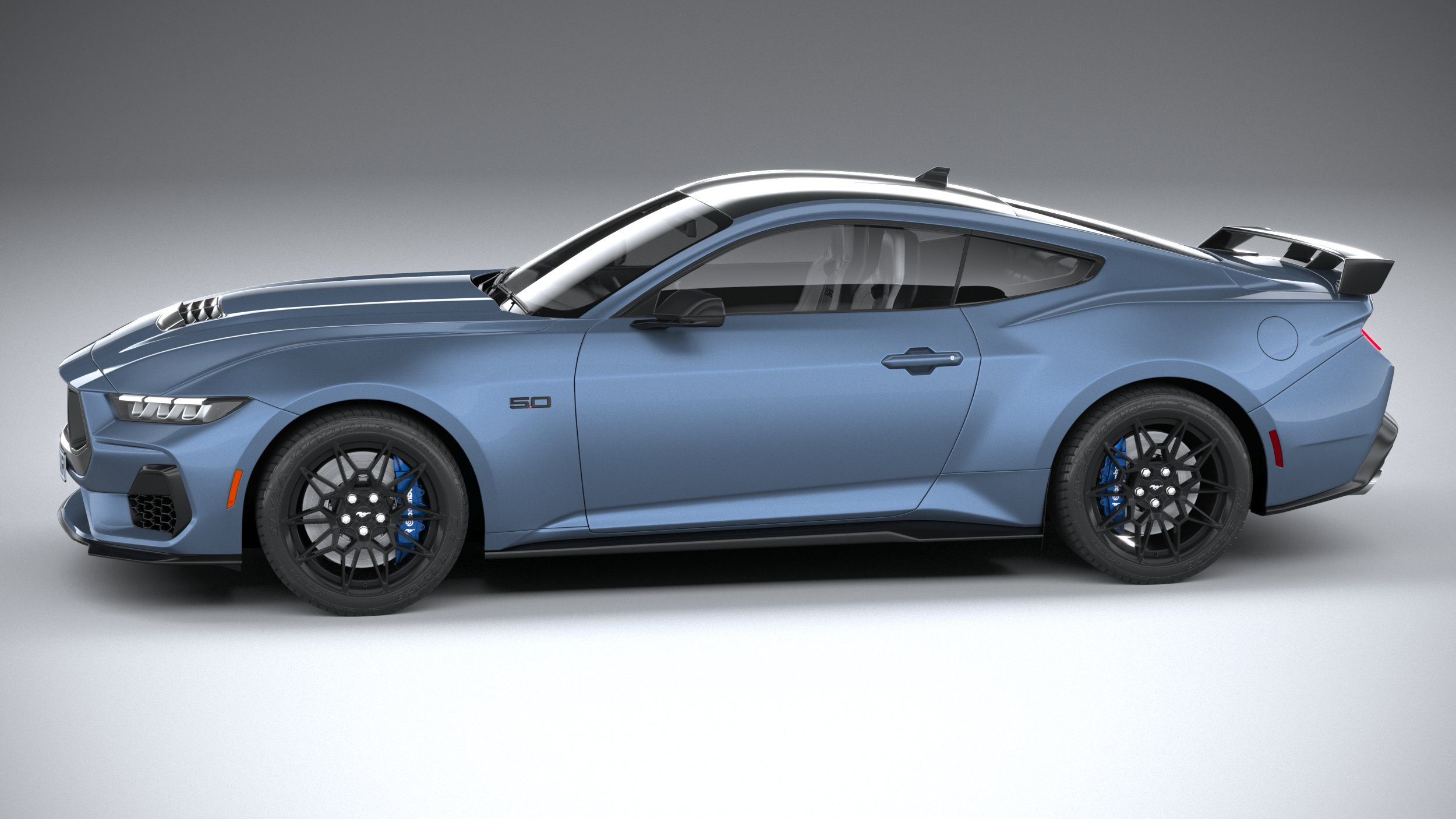 modelo 3d Ford Mustang GT 2024 - TurboSquid 1982776