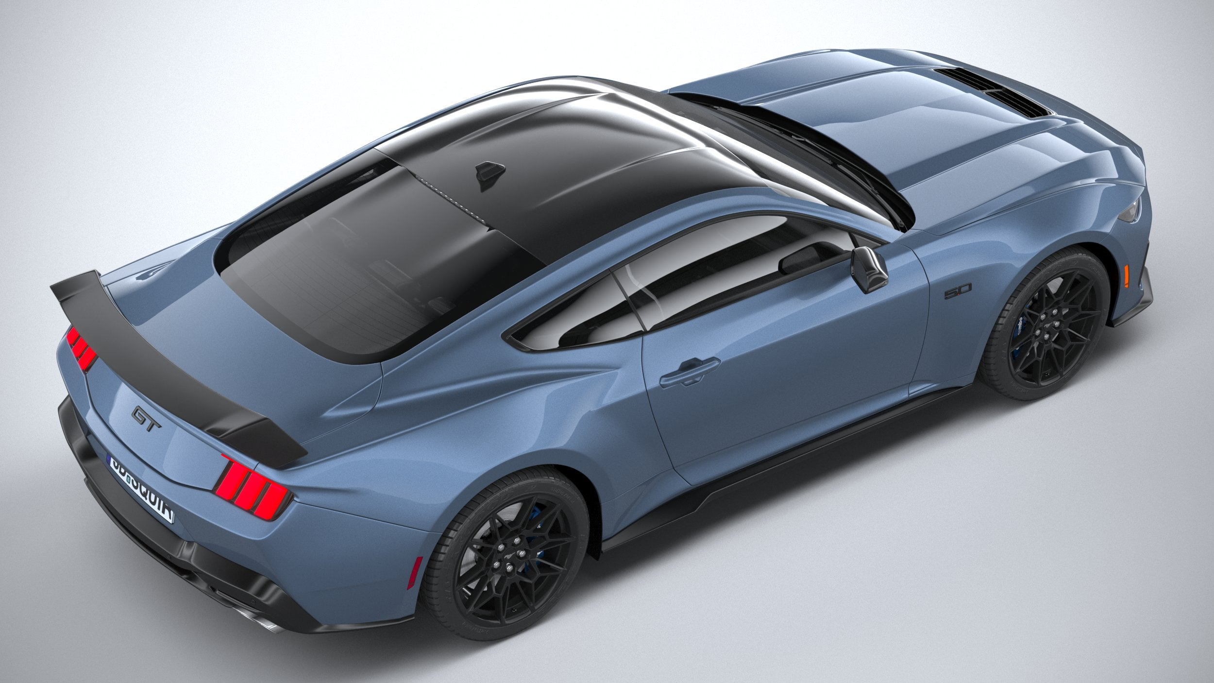 modelo 3d Ford Mustang GT 2024 - TurboSquid 1982776