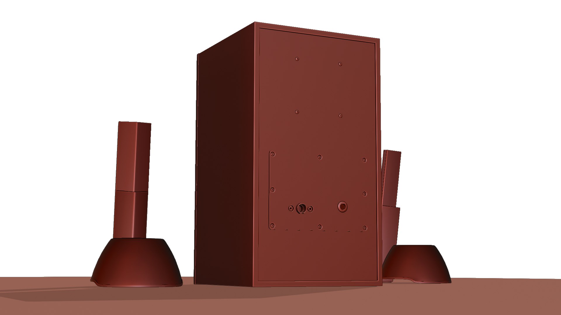 3D Speaker Set Model - TurboSquid 2020449
