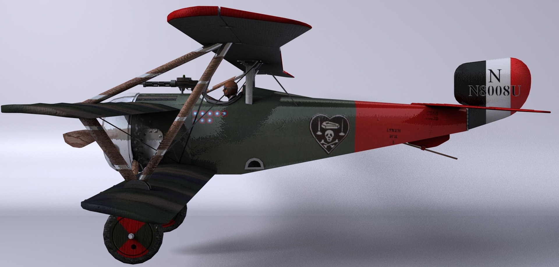 3d Model Of Nieuport Tripan