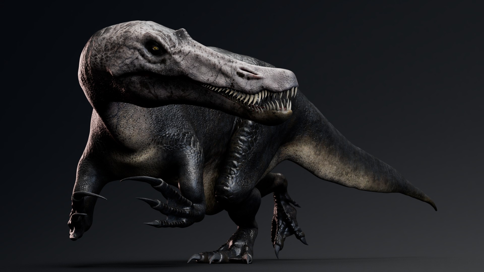 3D Baryonyx Walkeri UnrealEngine - Unity - Maya FBX - TurboSquid 2156049