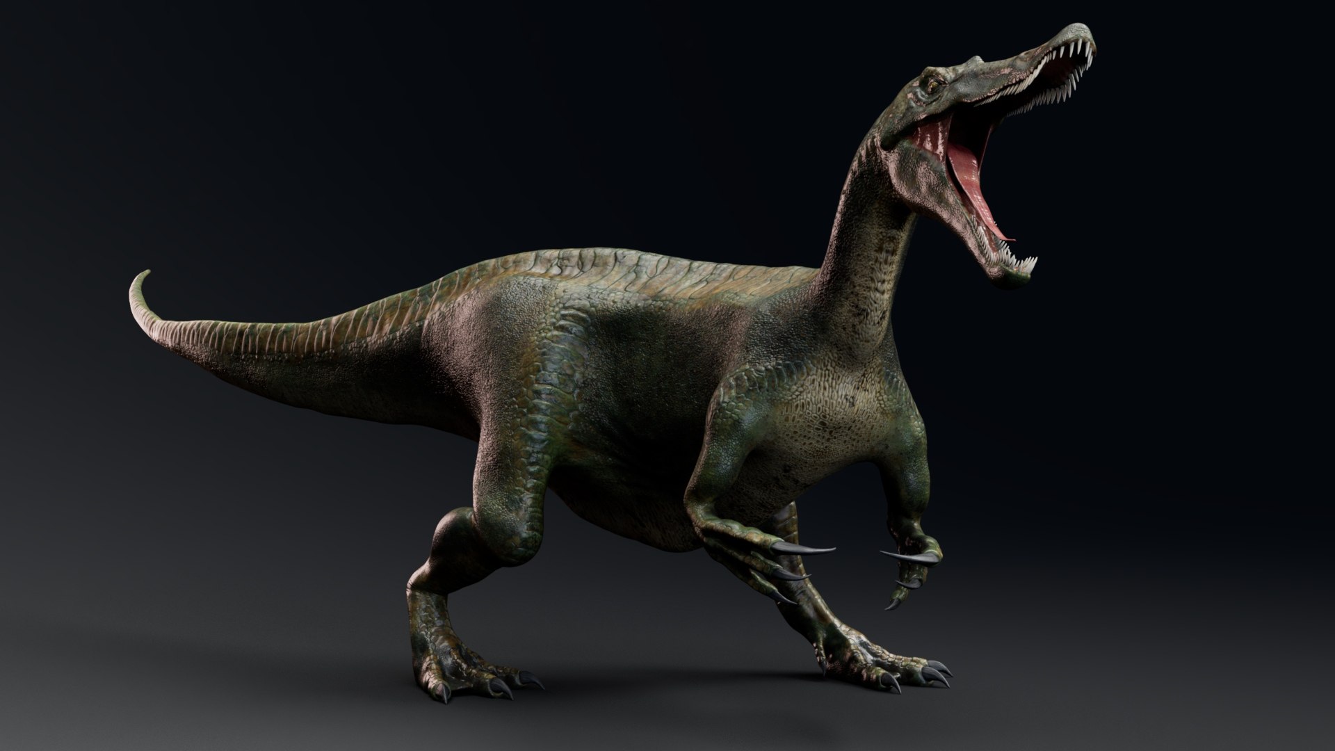 3D Baryonyx Walkeri UnrealEngine - Unity - Maya FBX - TurboSquid 2156049