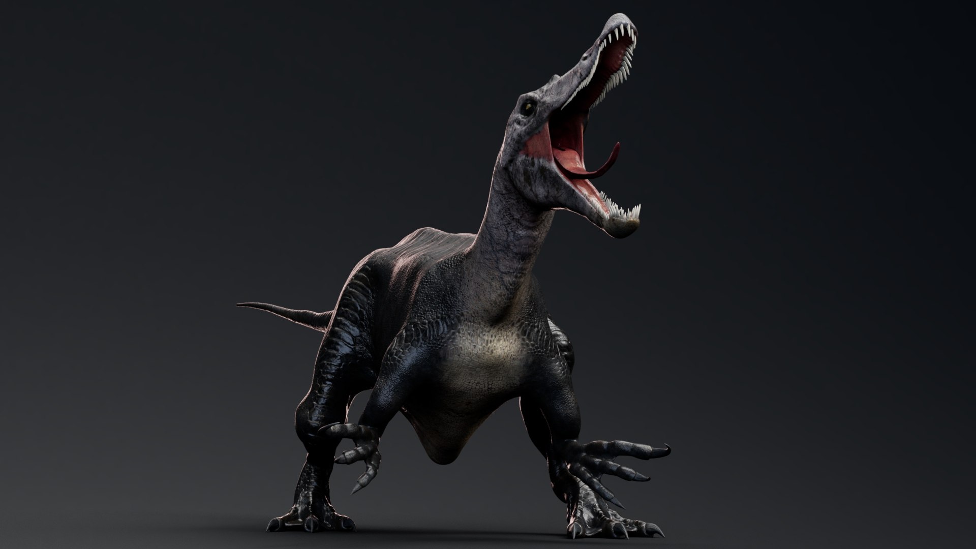 3D Baryonyx Walkeri UnrealEngine - Unity - Maya FBX - TurboSquid 2156049