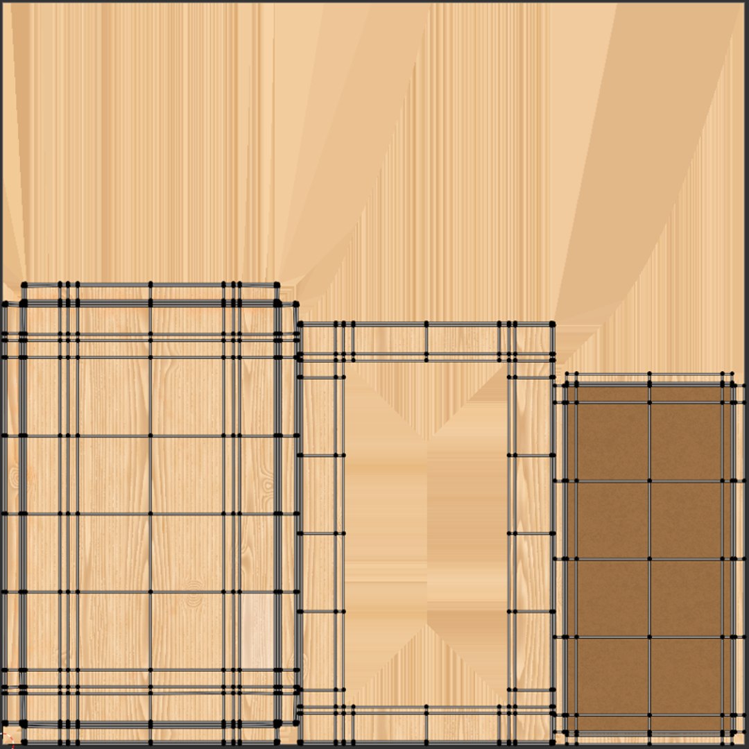 Table With 3 Layers 3D - TurboSquid 2221545