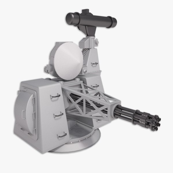 Phalanx CIWS 3D Models for Download | TurboSquid