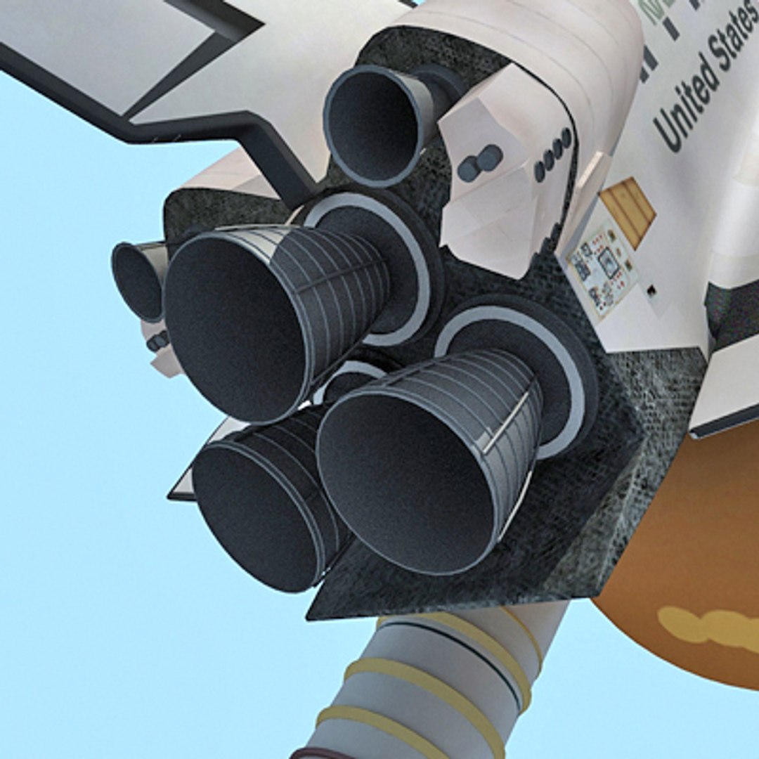 3d Model Nasa Space Shuttle Challenger
