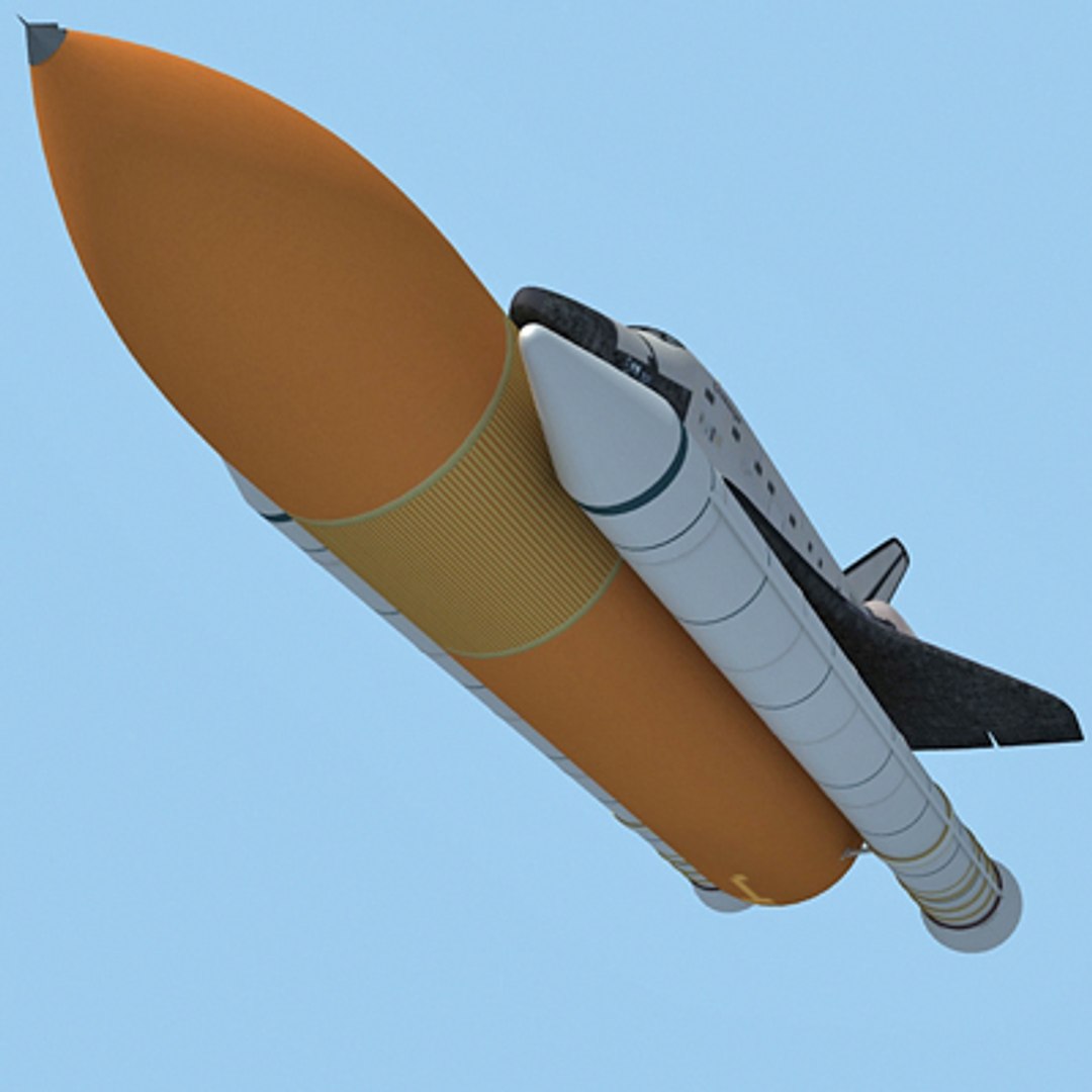 3d Model Nasa Space Shuttle Challenger