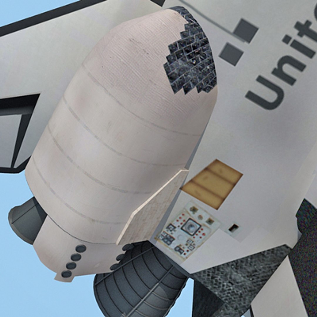 3d Model Nasa Space Shuttle Challenger
