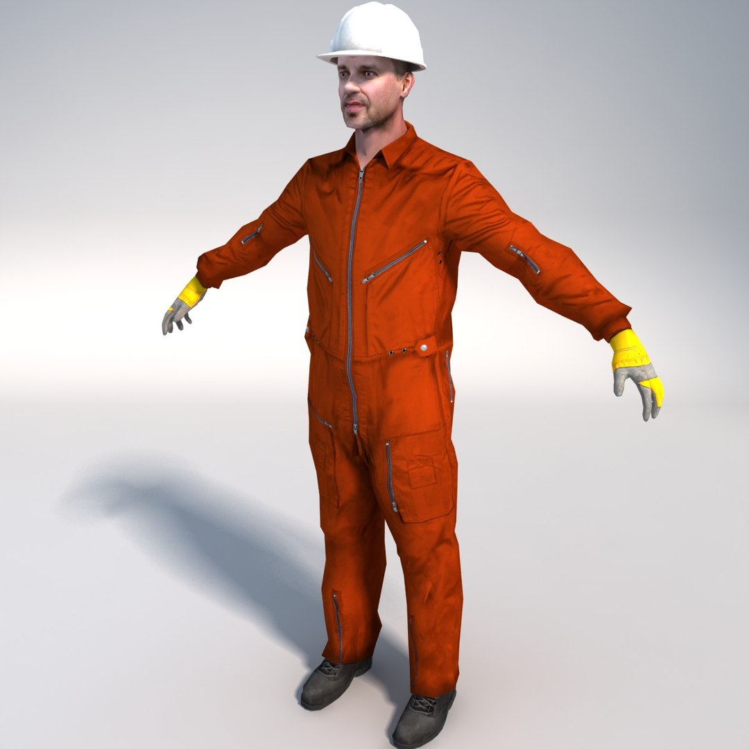 3d Offshore Worker