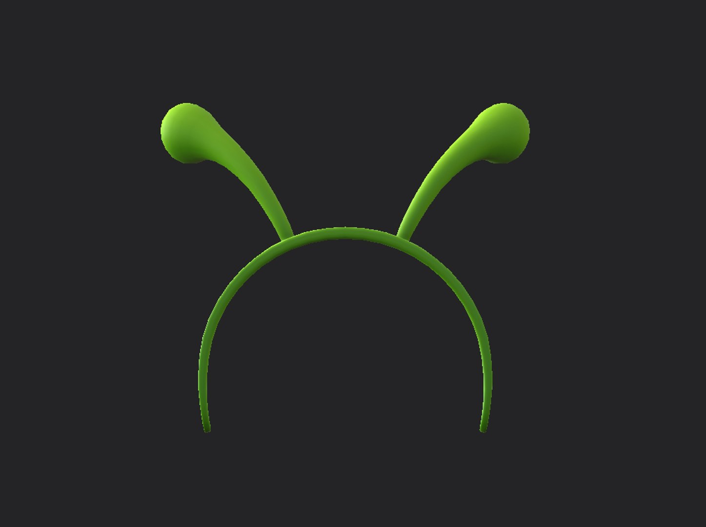 3D Alien Headband Model - TurboSquid 1530773