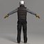 3d Male Workman Man Model