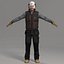 3d Male Workman Man Model