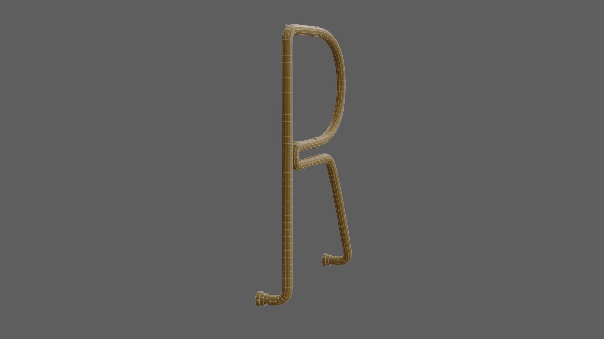3D Neon Red Alphabet R Model - TurboSquid 2154152