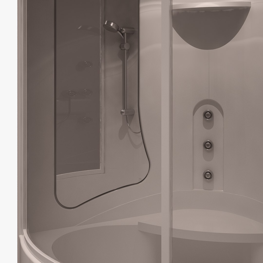 3d teuco shower model