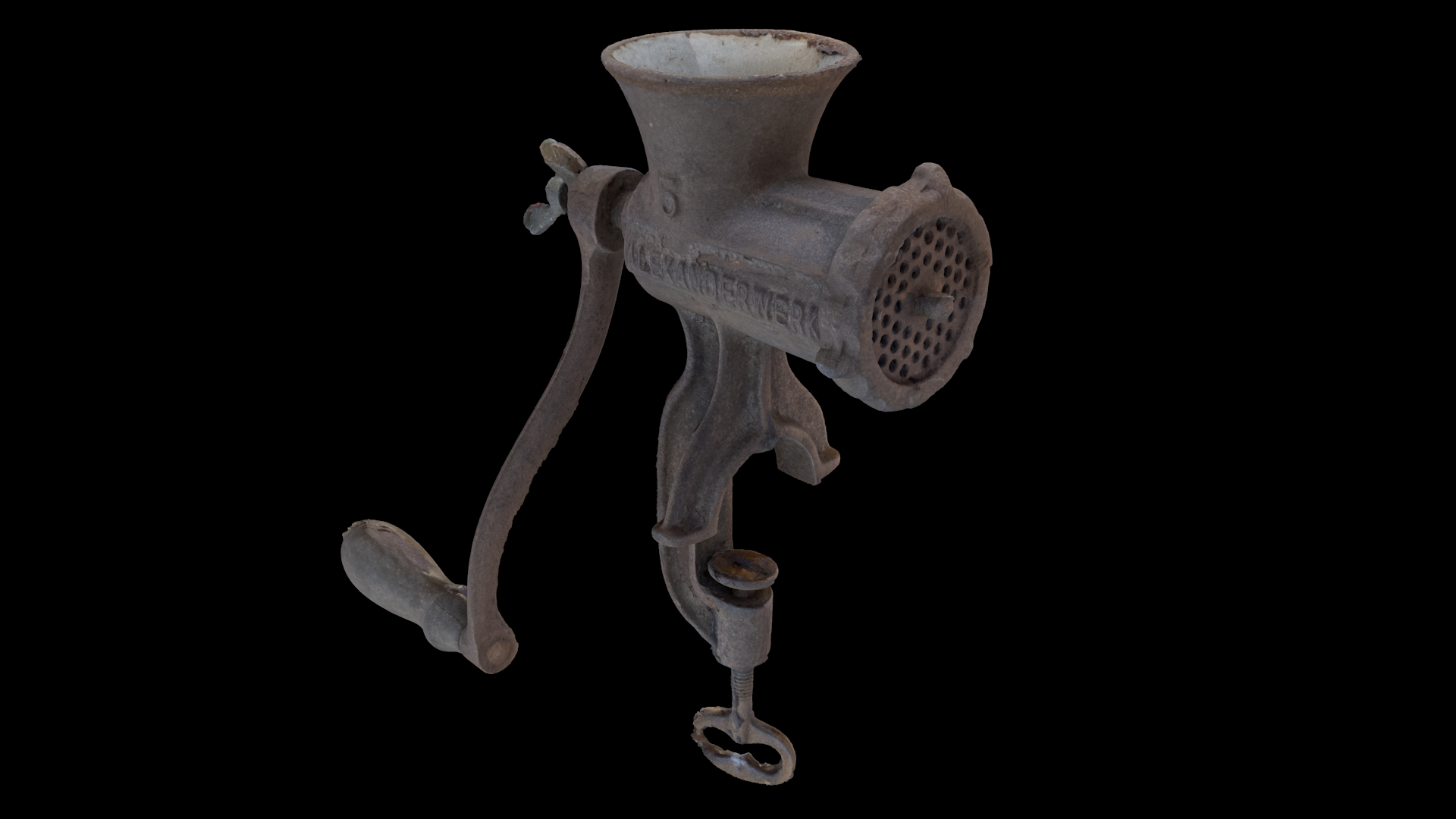 Old Manual Meat Grinder Model - TurboSquid 2111487