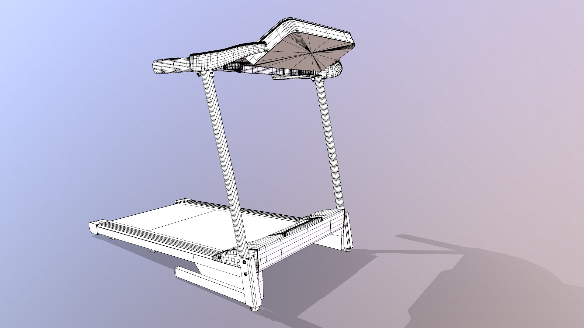 3D Treadmill Model - TurboSquid 2252183