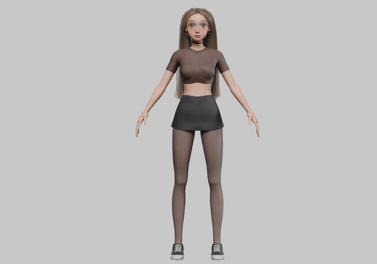 Stylized Pretty Woman V33151 3D Model - TurboSquid 2268237